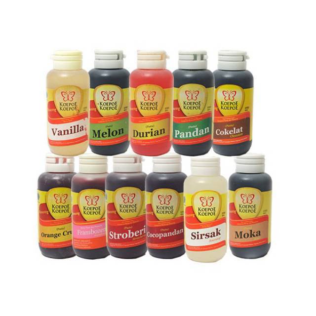 Jual Pasta pewarna dan perisa makanan, kue dan fondant koepoe 60 ml ...