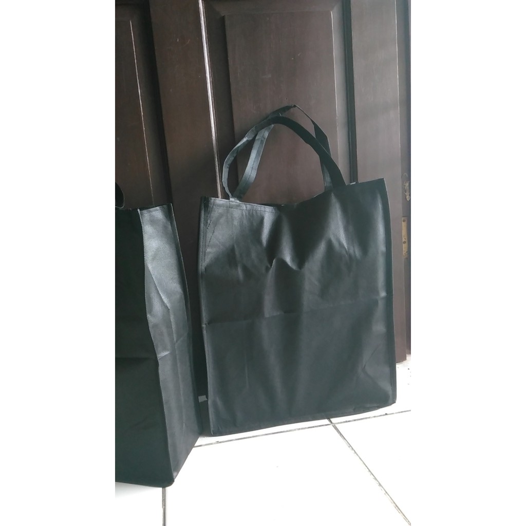 Jual Tas spunbond polos portrait jumbo 35x45x14cm untuk belanja ...