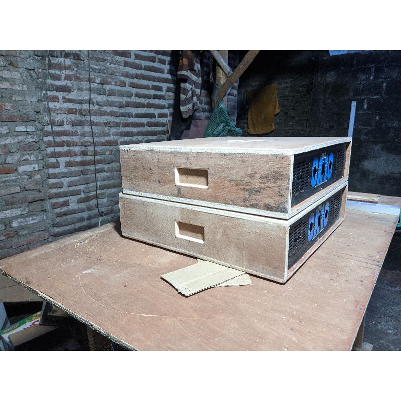 Jual Box Power Triplek mentahan CA 10 + plat panel tebal depan belakang. | Shopee Indonesia