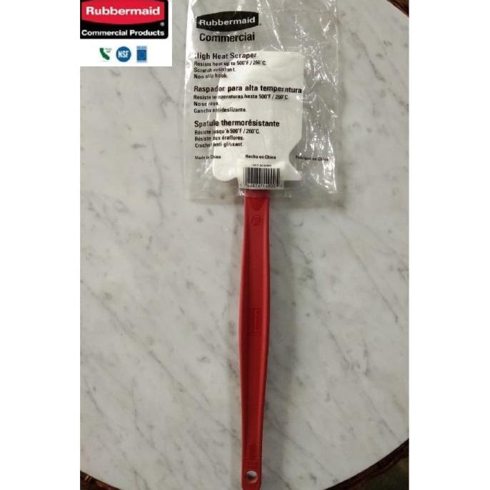 Jual Spatula Scraper High Heat / Tahan Panas red handle rubbermaid 1962 ...