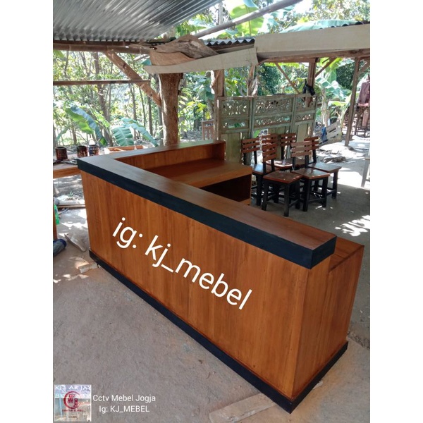 Jual meja bar L | Shopee Indonesia