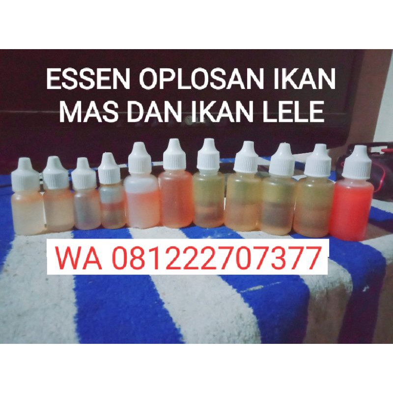 Jual ESSEN OPLOSAN IKAN MAS DAN LELE 30ml | Shopee Indonesia