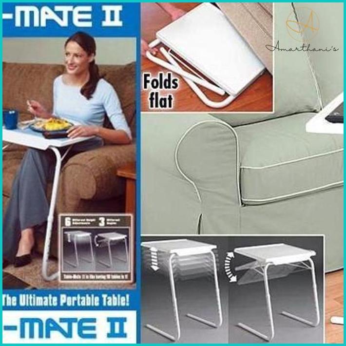 Jual Amarthani Table Mate Ii Meja Lipat Portable Serba Guna Laptop ...