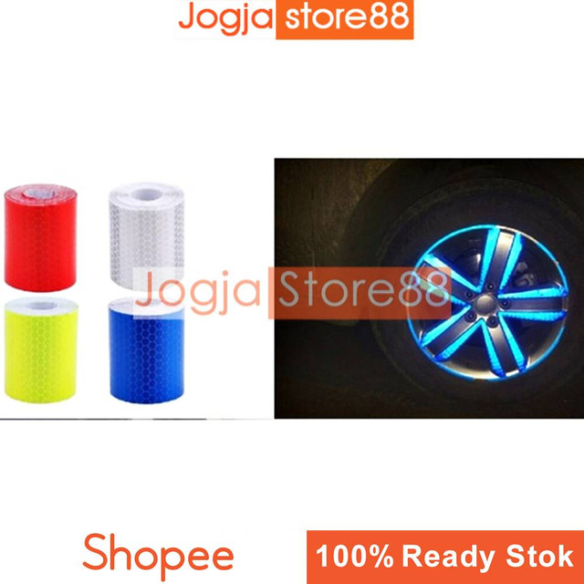 Jual Stiker Reflektif Mobil Motor Motif Sarang Lebah 300 x 5 CM ...