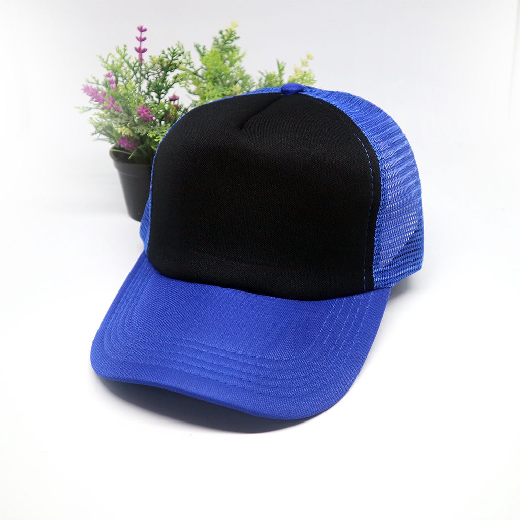 Jual Topi Jaring / Trucker Polos dan Kombinasi Warna Murah | Shopee ...