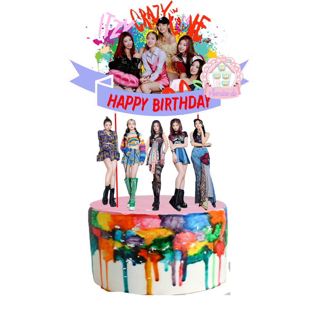 Jual KPOP ITZY CAKE TOPPER | Shopee Indonesia