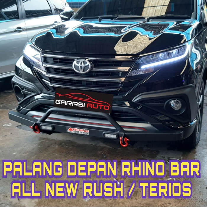 Jual Mobil-Bumper- Tanduk Depan Towing Bumper Guard Rhino With Drl All ...