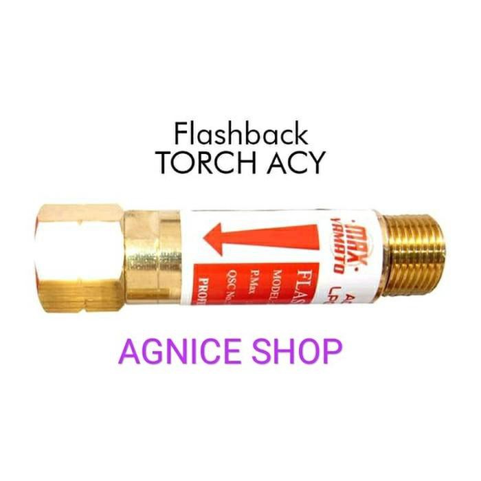 Jual Flashback Arrestor for TORCH ACETYLENE Blender Las Potong Flash Ba ...