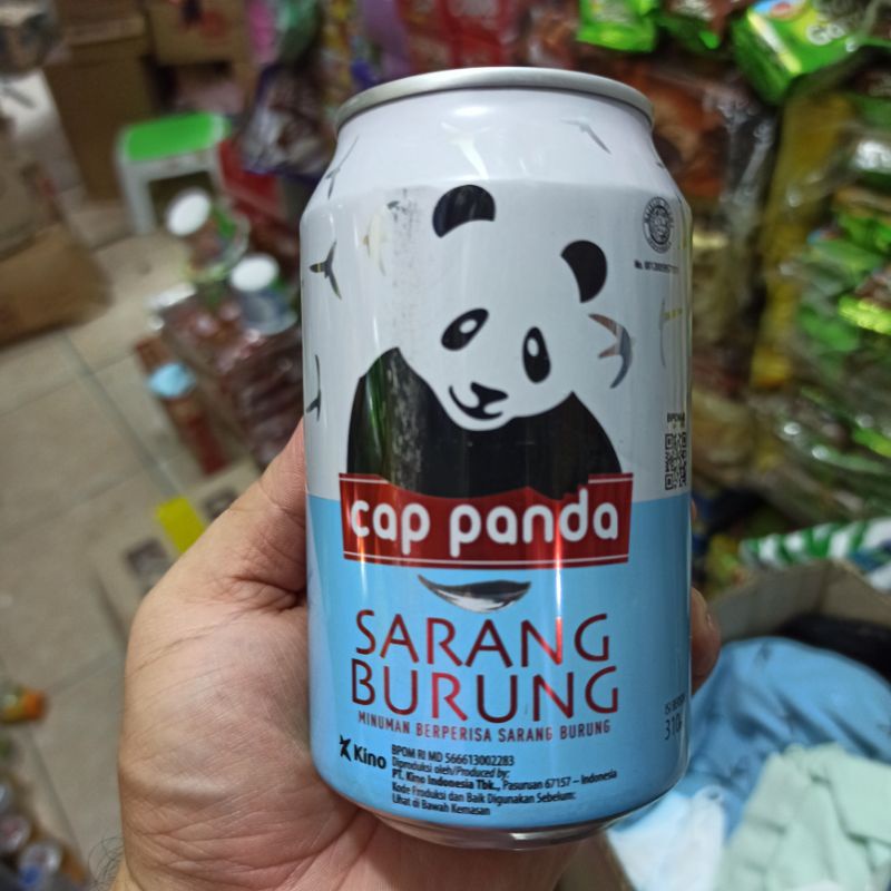 Jual Minuman Sarang Burung Kaleng Cap Panda Drink Can 310 Ml | Shopee ...