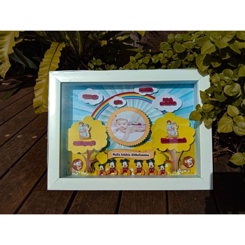 Jual POP UP FRAME 3D BIODATA BAYI | Shopee Indonesia