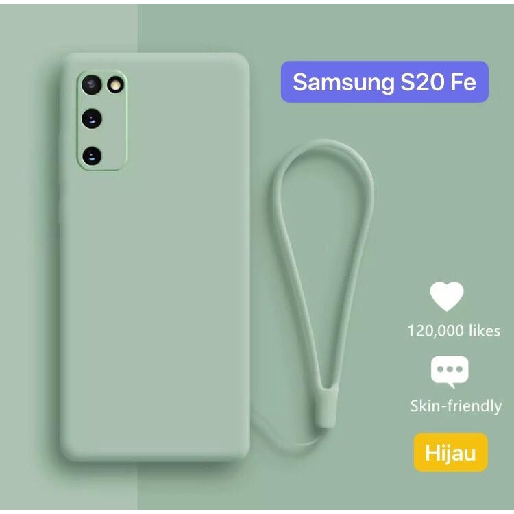 Jual SAMSUNG S20 FE MACARON TALI CASING COVER SILIKON HANDPHONE SOFT CASE ( Free Packing ...