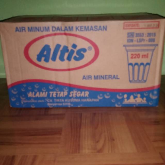 Jual Altis Air Minum Dalam Kemasan 220Ml. | Shopee Indonesia