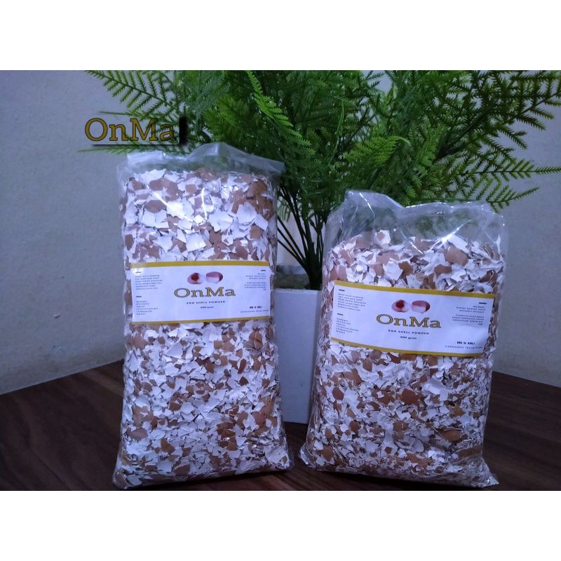 Jual Cangkang Telur Bubuk Kasar Egg Shell Powder Tepung Pupuk Organik ...