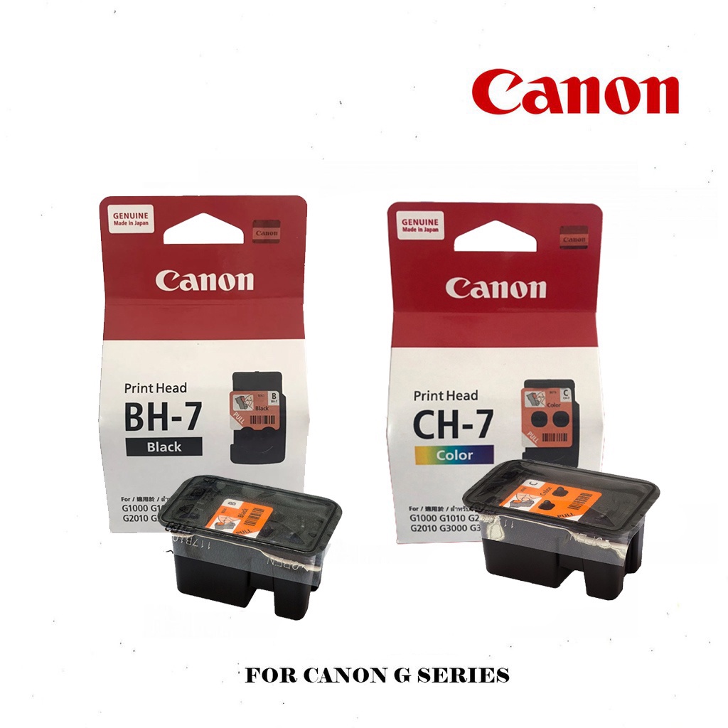 Jual CATRIDGE PRINTER HEAD CANON BH-7 BLACK DAN CH-7 COLOR ORIGINAL ...