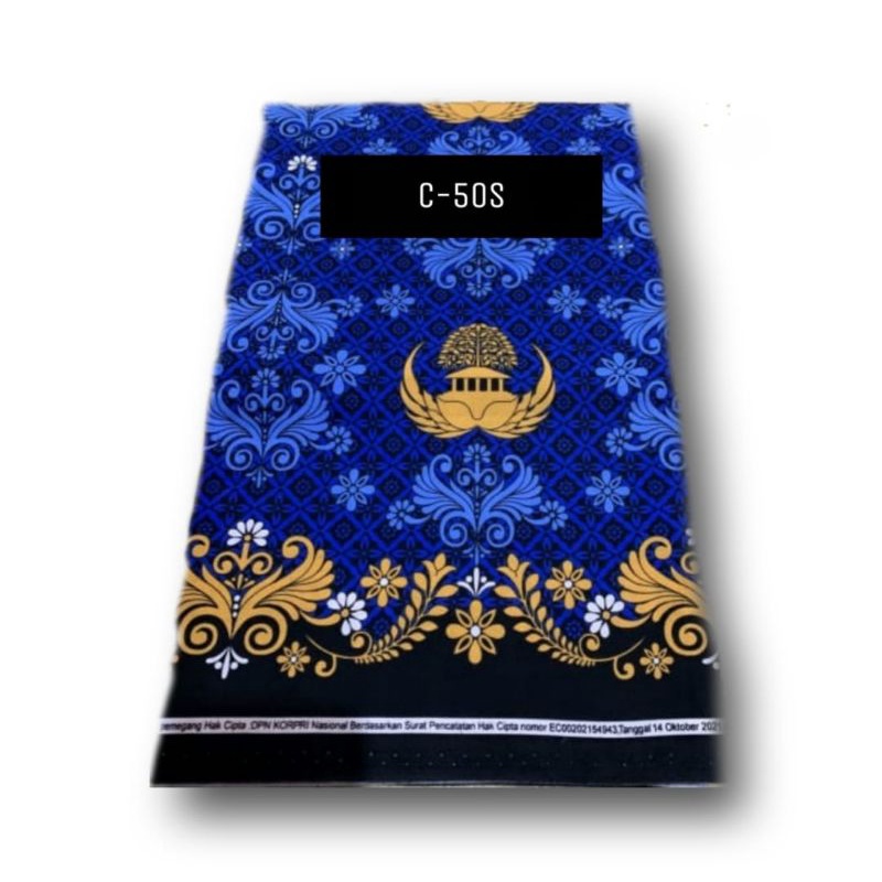 Jual Kain Korpri Terbaru 2022 Batik Korpri 50s 40s | Shopee Indonesia