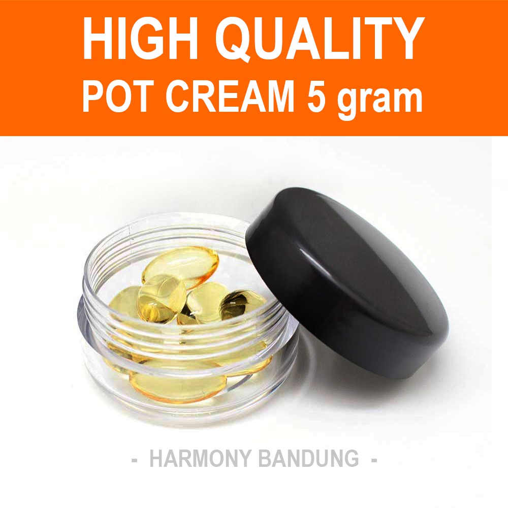 Jual POT CREAM 5gr COSMETIC JAR - High Quality MINIMAL ORDER 20 PCS ...