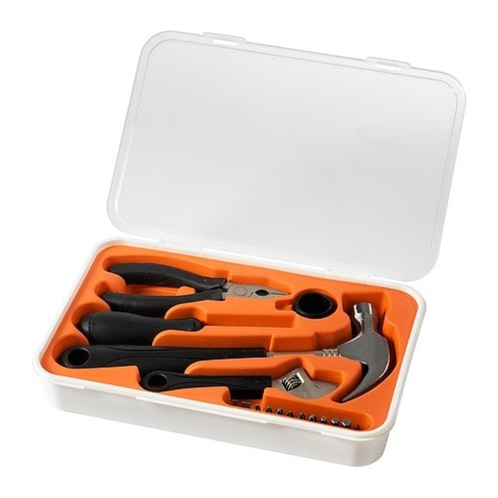 Jual Kotak Perkakas set isi 17, Palu Obeng Tang FXA TOOL BOX Alat ...