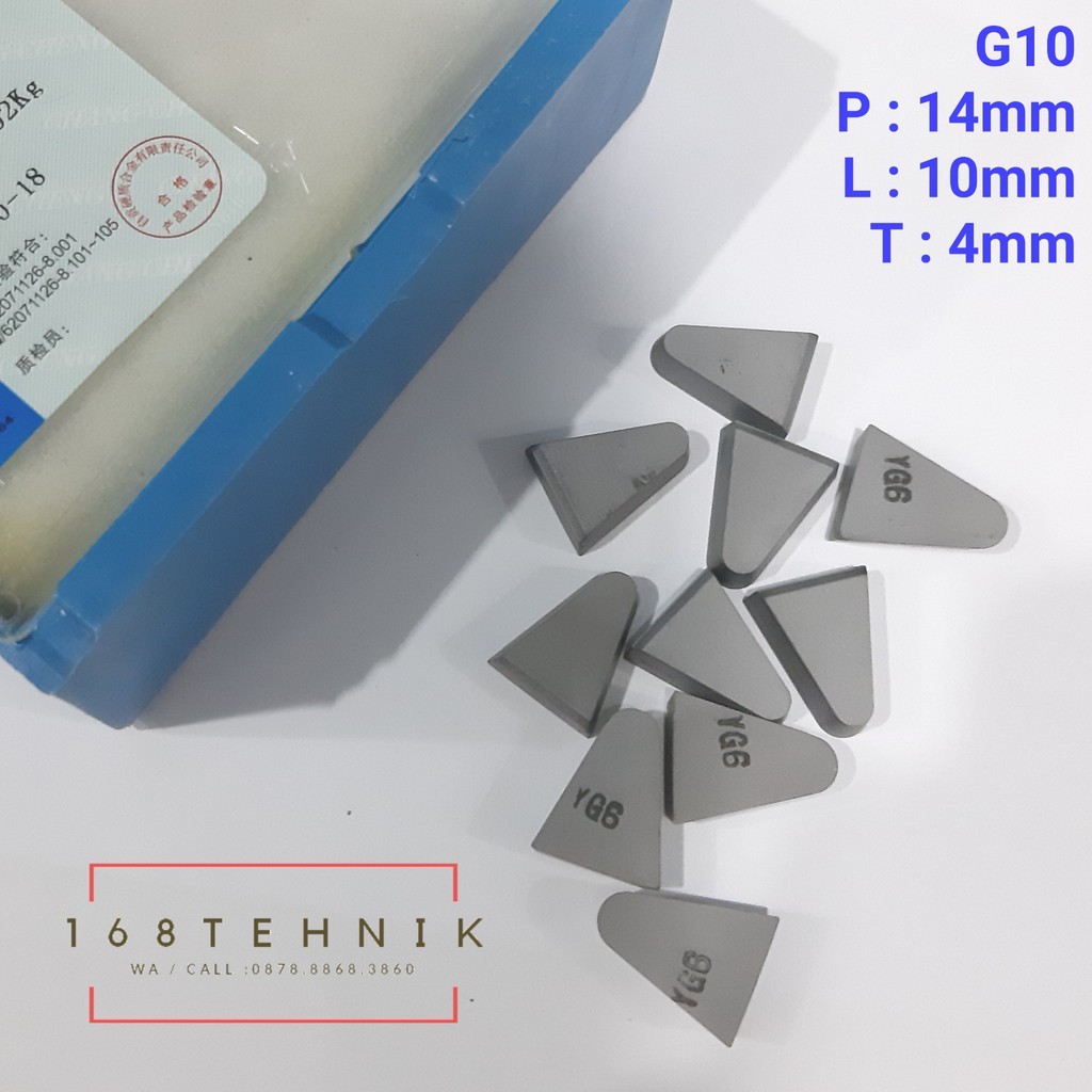 Jual WIDIA G10 ISI 240 PCS / MATA BUBUT WIDIA BOX / BETEL WIDIA G10 ...