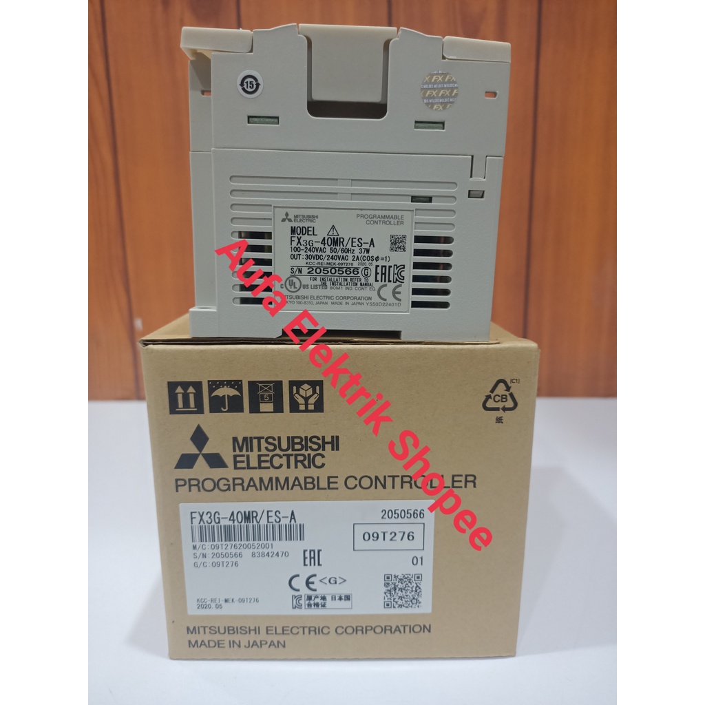 Jual FX3G-40MR/ES-A FX3G-40MR/ES FX3G 40MR ES A PLC Mitsubishi | Shopee ...