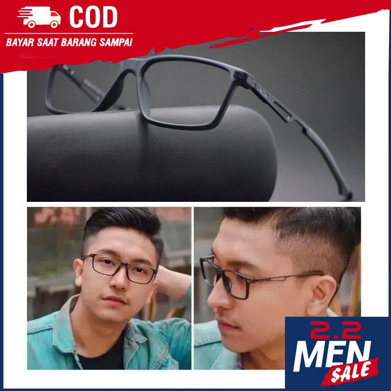 Jual Kacamata minus Sporty frame kaca mata sport pria kaca mata wanita baca PHOTOCROMIC BLURAY ...