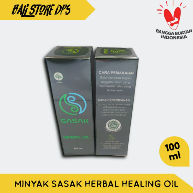 Jual MINYAK SASAK 100ML HERBAL OIL JAMINAN PRODUK ASLI 100% | Shopee ...