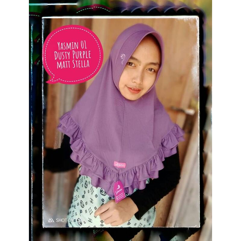 Jual Jilbab Yasmin YS 01 original | Shopee Indonesia