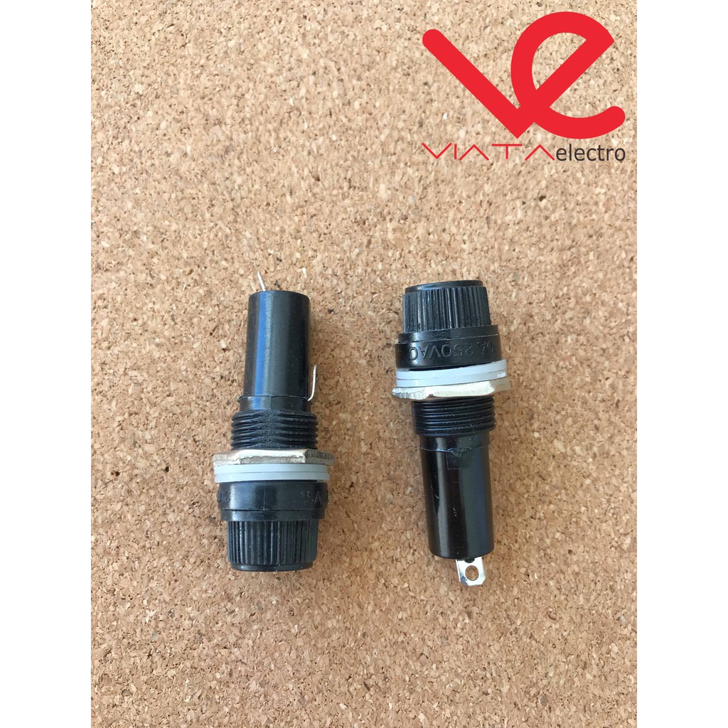 Jual FUSE HOLDER BESAR (1bh) 6x30mm MURAH DUDUKAN TEMPAT SEKRING KACA ...