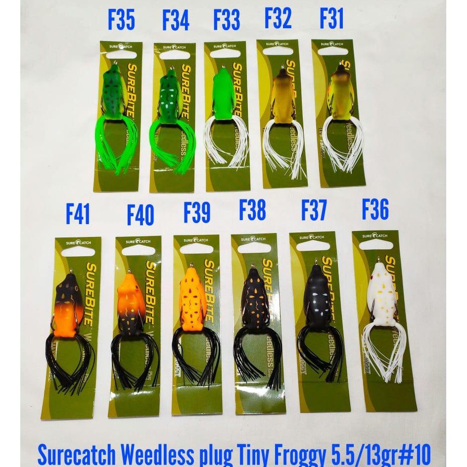 Jual Umpan Weedless Plug Tiny Froggy 5.5 13 Gr Murah | Shopee Indonesia