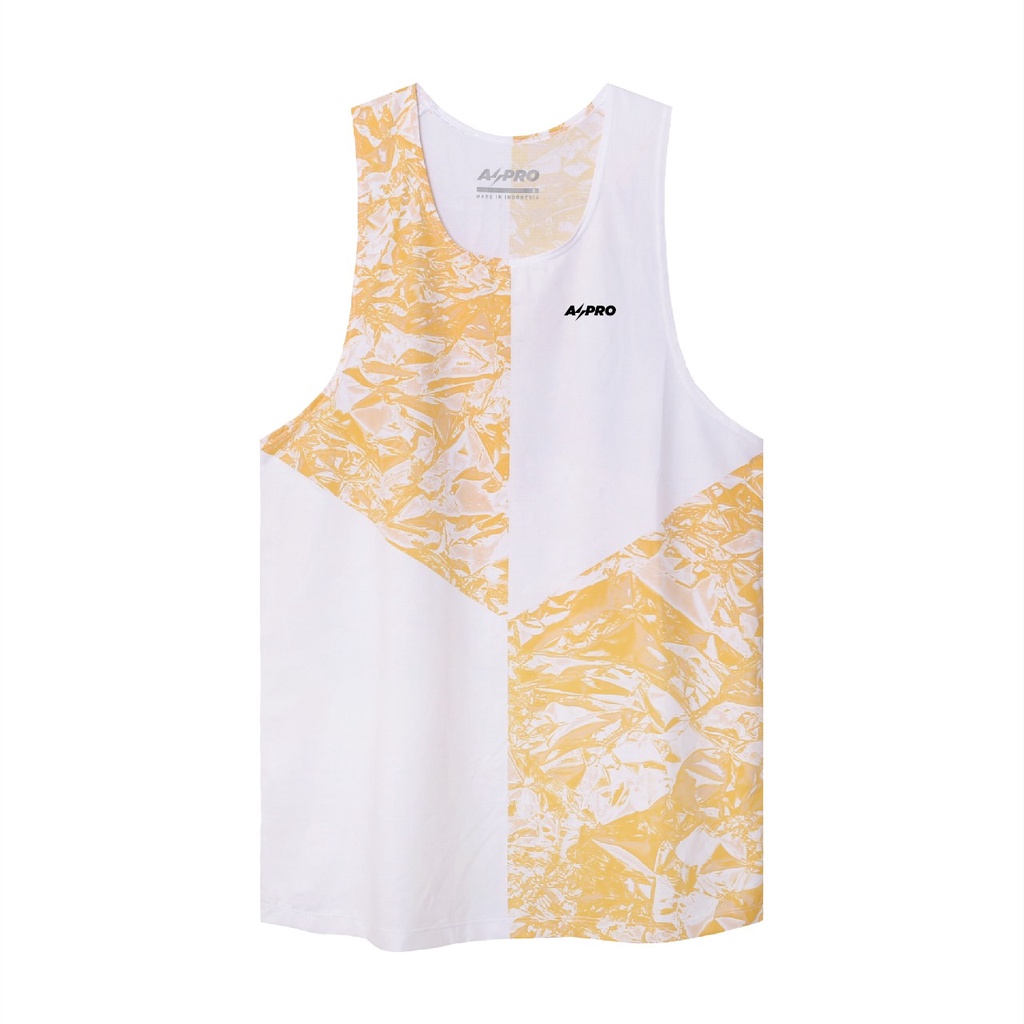 Jual Aspro ELITE Running Singlet - Camo Yellow/White | Shopee Indonesia