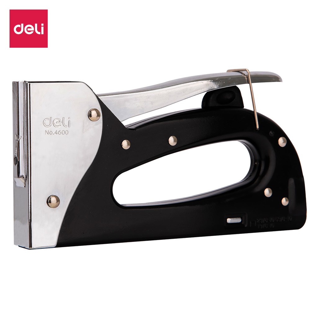 Jual Deli Gun Tacker DELI Stapler Tembak Metal - E4600 | Shopee Indonesia