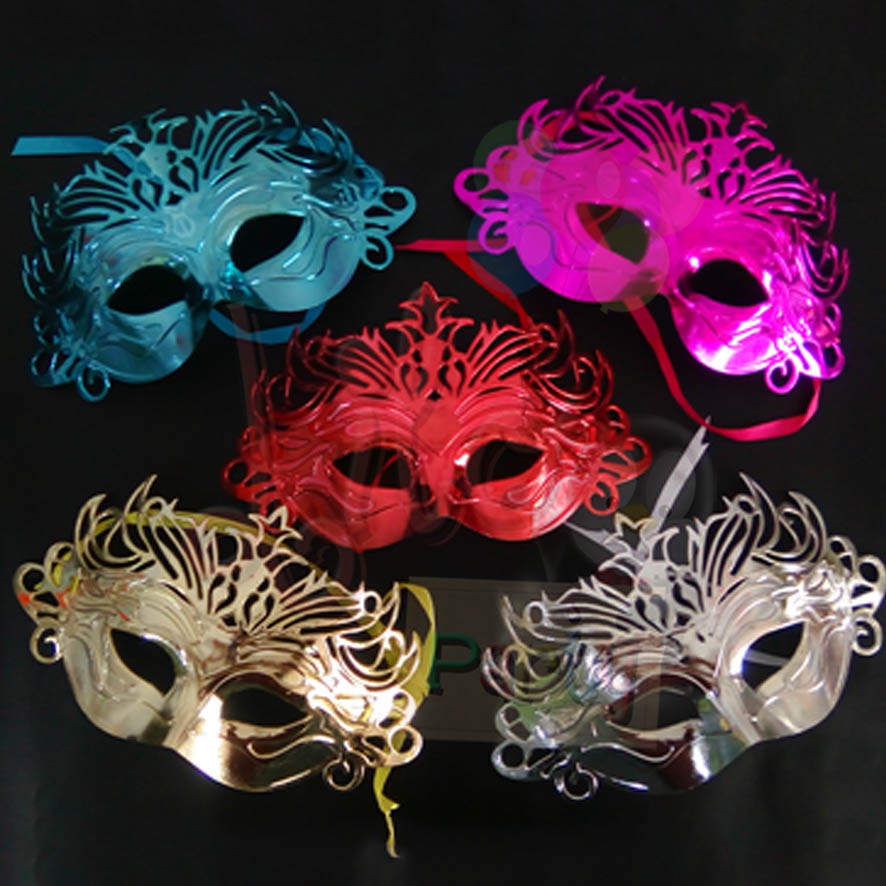 Jual Topeng Party Metalik // Party Mask Metalic // Topeng Pesta ...