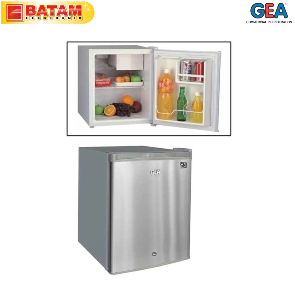 Jual GEA Mini Bar RS-06DR Kulkas Portable [Stainless Steel] | Shopee ...
