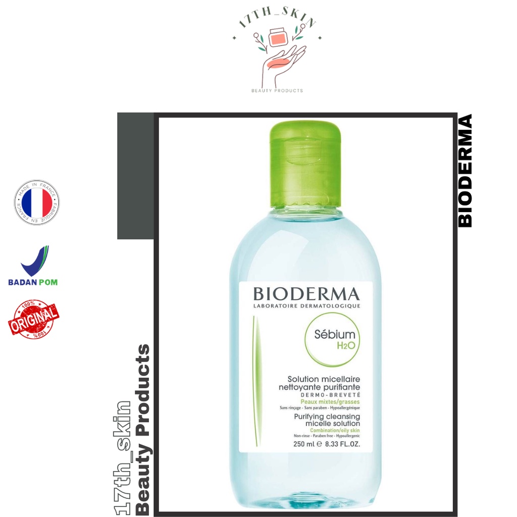 Jual BIODERMA Sebium H2O Micellar Water 250 ml | Shopee Indonesia