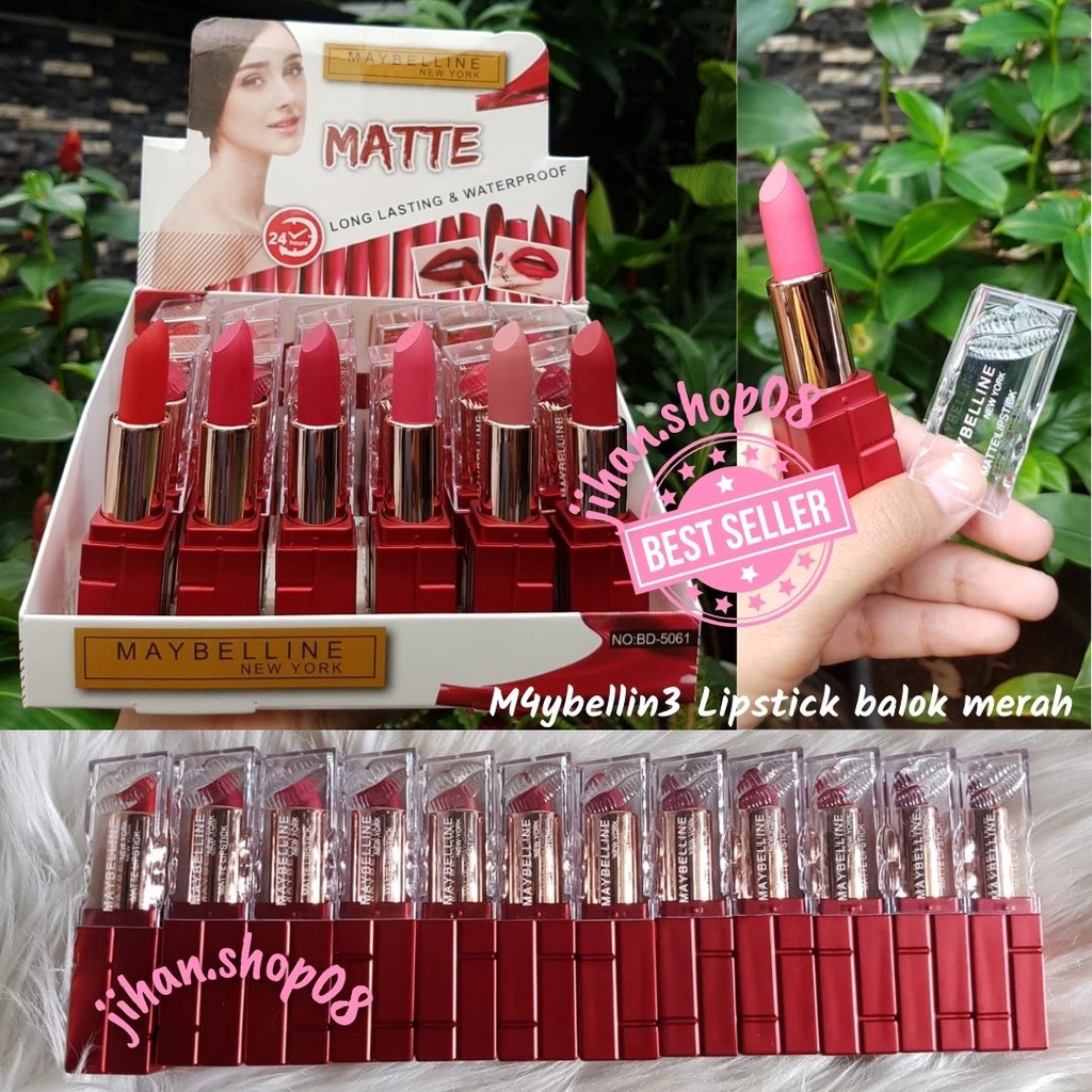 Jual Maybelline Lipstick Matte balok merah - Matte Lip Stick Maybelline ...