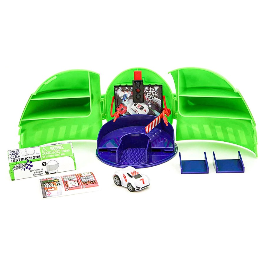 Jual MICRO WHEELS PIT STOP PLAYSET SERIES MAINAN MOBIL-MOBILAN ANAK ...