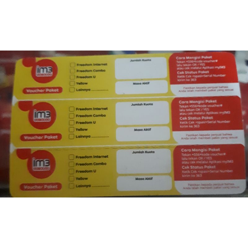 Jual Voucher Zero Indosat Per Box ( 750 Sn) EXP 2024 | Shopee Indonesia