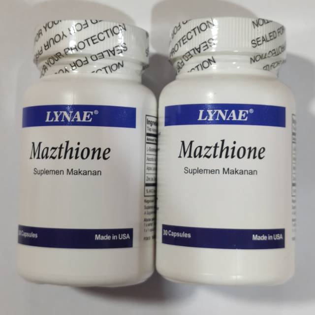 Jual Mazthione Suplemen pemutih whitening isi 30 kapsul bersegel - BPOM | Shopee Indonesia