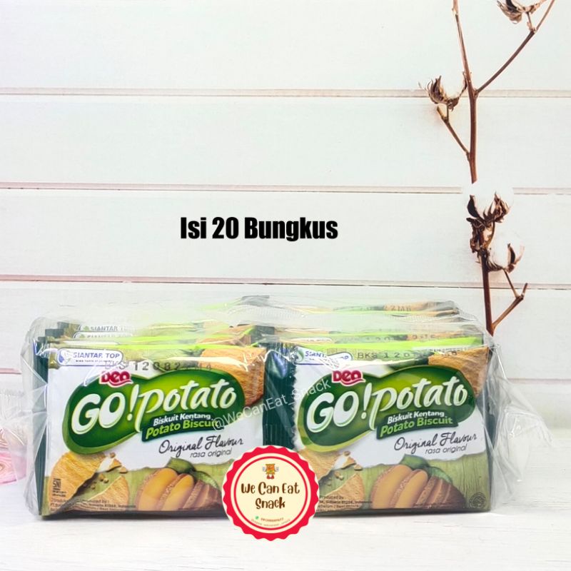 Jual Biskuit Go Potato Renceng 10gr (isi 20) | Shopee Indonesia