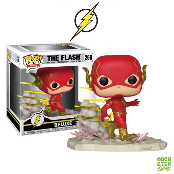 Jual Funko Pop! Heroes Comic Moments The Flash Jim Lee Deluxe - The ...