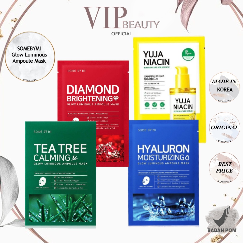 Jual SOMEBYMI Glow Luminous Ampoule Mask 25g | Shopee Indonesia