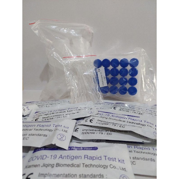 Jual Saliva Swab Antigen Test Kit (Air Liur) | Shopee Indonesia