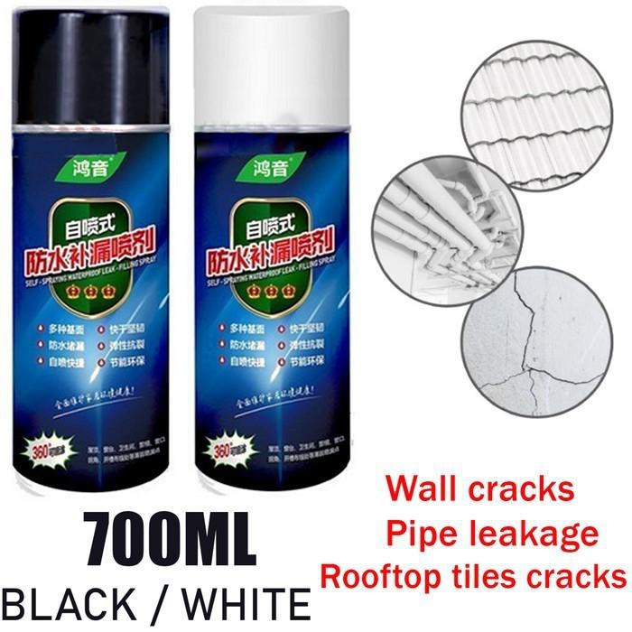 Jual Lem | Lem Semprot Cair Anti Bocor Tembok Pipa Atap Rumah Spray ...
