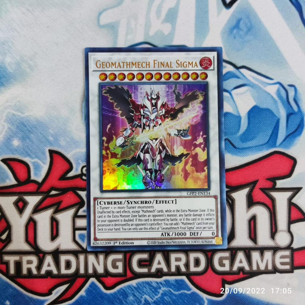 Jual yugioh geomathmech final sigma GFP2 ultra rare original | Shopee ...