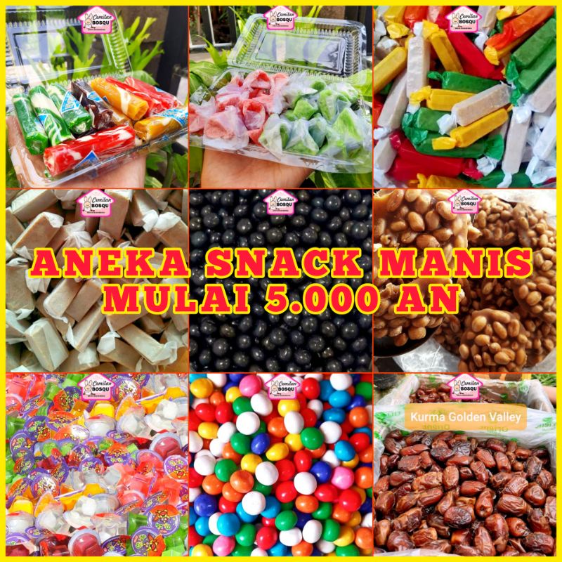 Jual ANEKA SNACK PERMEN 100 gr Snack Kiloan | Shopee Indonesia