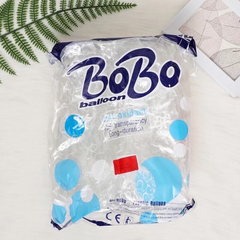 Jual HappyBalloon Balon PVC Bobo Biru 10 Inch Pvc Transparan Packaging ...