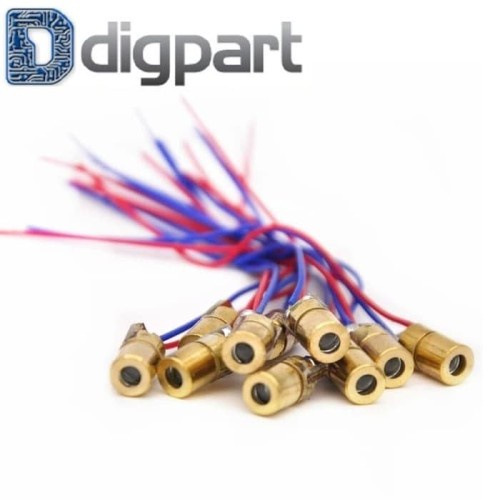 Jual Laser 5V 650nm 5mW Laser Red Dot Module Laser diode Laser pointer ...