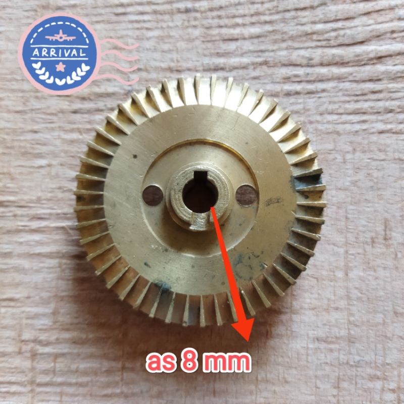 Jual EDISI CUCI GUDANG Impeler Kuningan Pompa Sanyo SY-100 / IM-8 ...