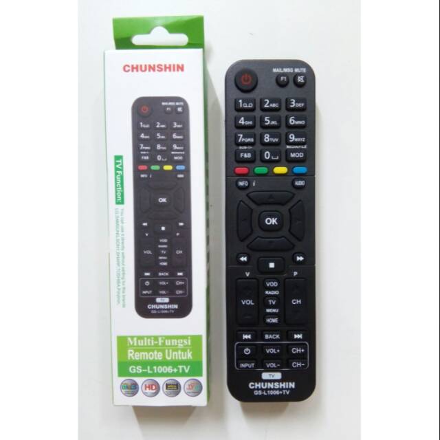 Jual REMOT / REMOTE RECEIVER PARABOLA K-VISION /KVISION K1100 /NEXMEDIA ...