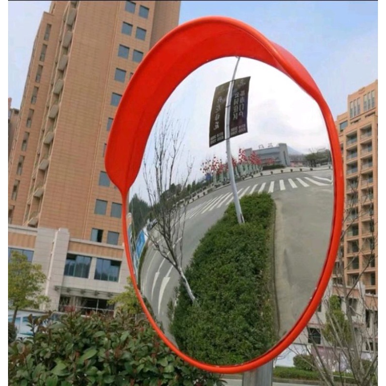 Jual CONVEX MIRROR KACA CERMIN CEMBUNG 100 CM / SIMPANG JALAN OUTDOOR ...