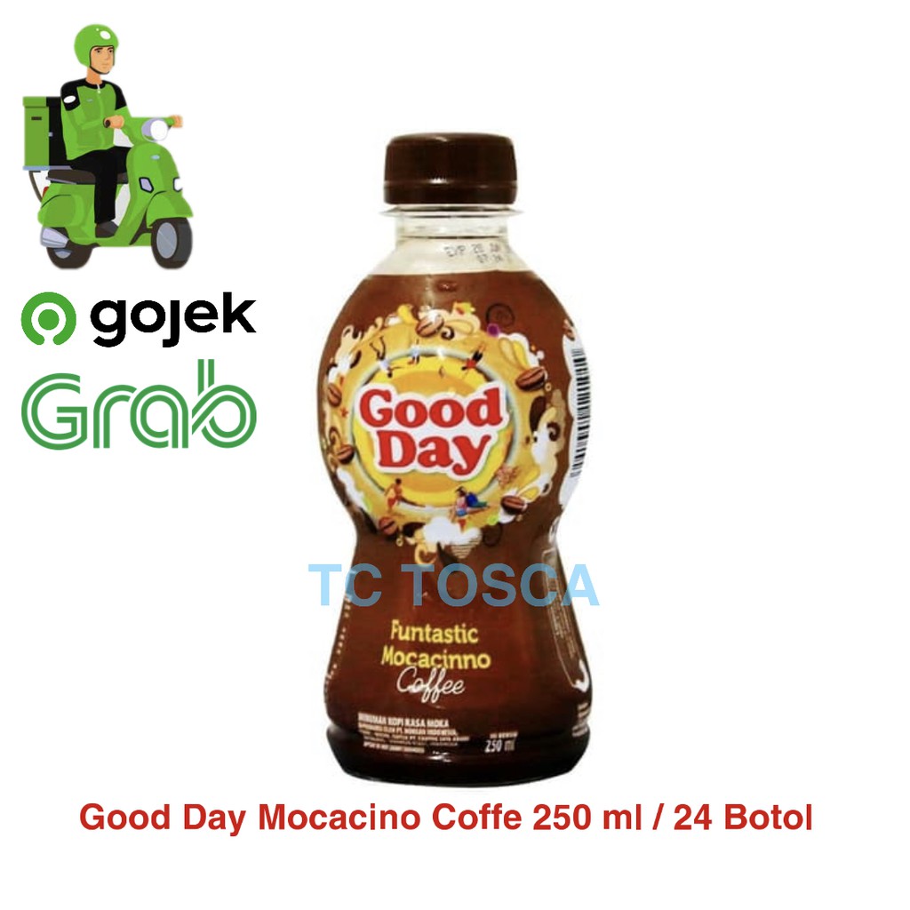 Jual Good Day Mocacino Coffe Botol 250mL 1 Dus Isi 24 Botol | Shopee ...